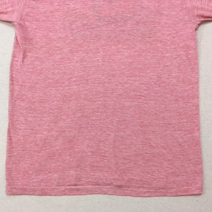 1970's, the Loop, FM 98, Ringer Tee, in Heathered Red, With Red Trim ...