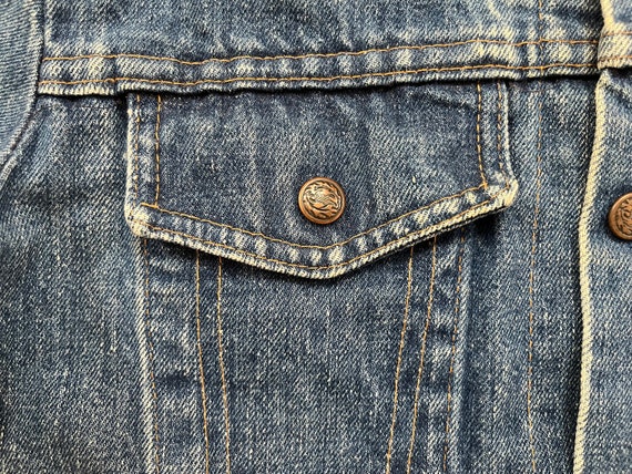 1970's, snap front, denim jacket - Gem