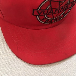 1980's, Vaurnet France, Snapback Hat, in Red - Etsy