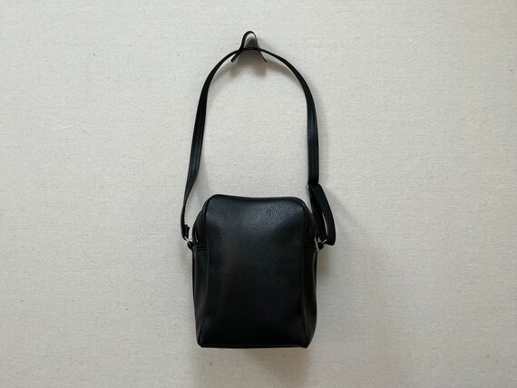 1970's, vinyl, camera bag in black - Gem