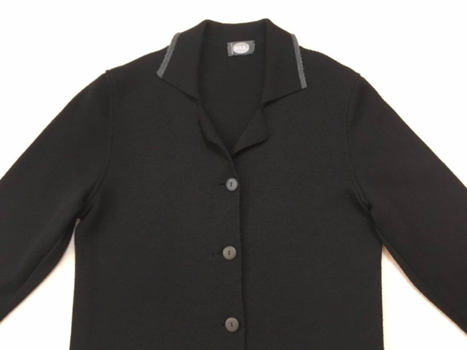 1990's Full Length Collared Italian Wool Cardigan in | Etsy