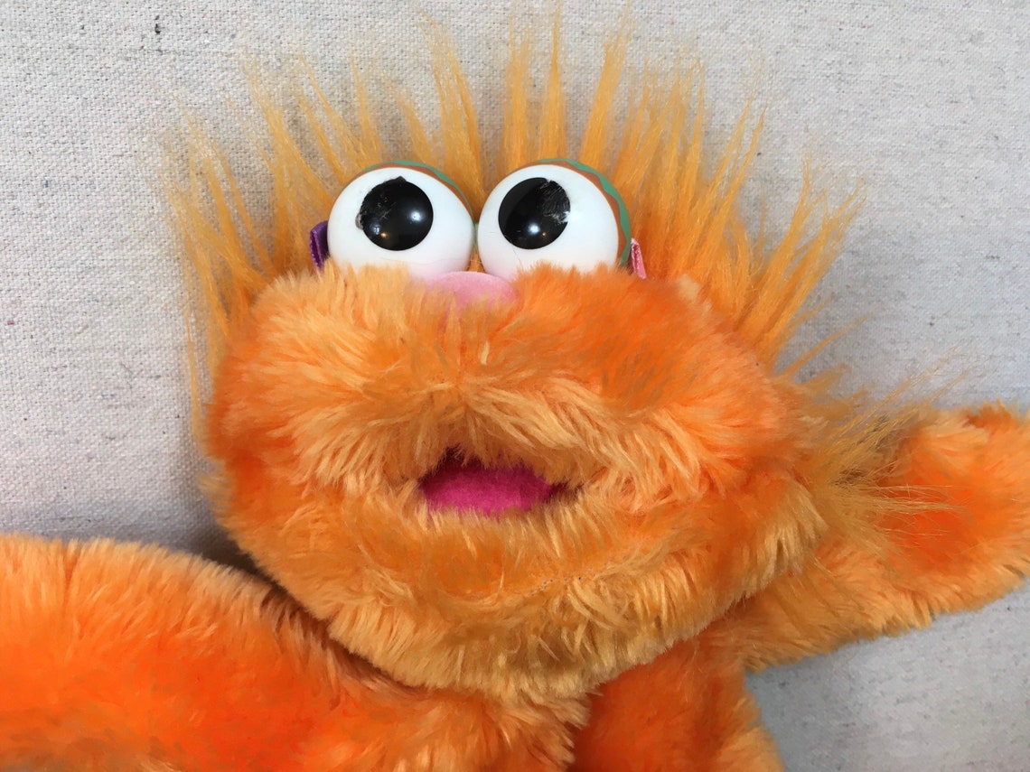 1996 Plush Stuffed Zoe Sesame Street Extra Small - Etsy