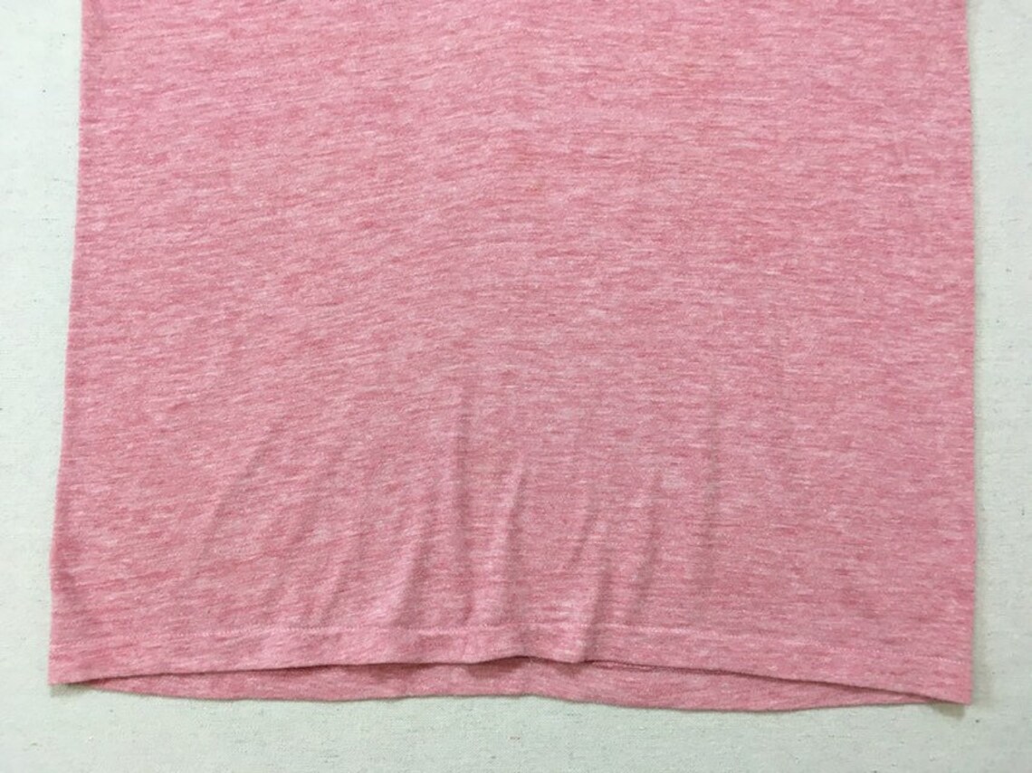 1970's The Loop FM 98 ringer tee in heathered red | Etsy