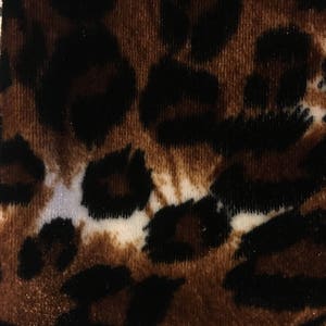 Velour, Leopard Print, Capri Length, Unitard/bodysuit, Women’s Size XS ...