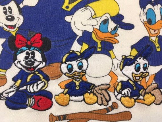1970's, "Team Spirit" Mickey and Minnie, Donald and D… - Gem