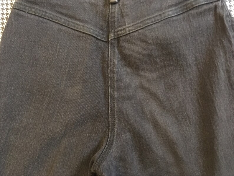 1990's high waist snap leg jeans with diamond | Etsy