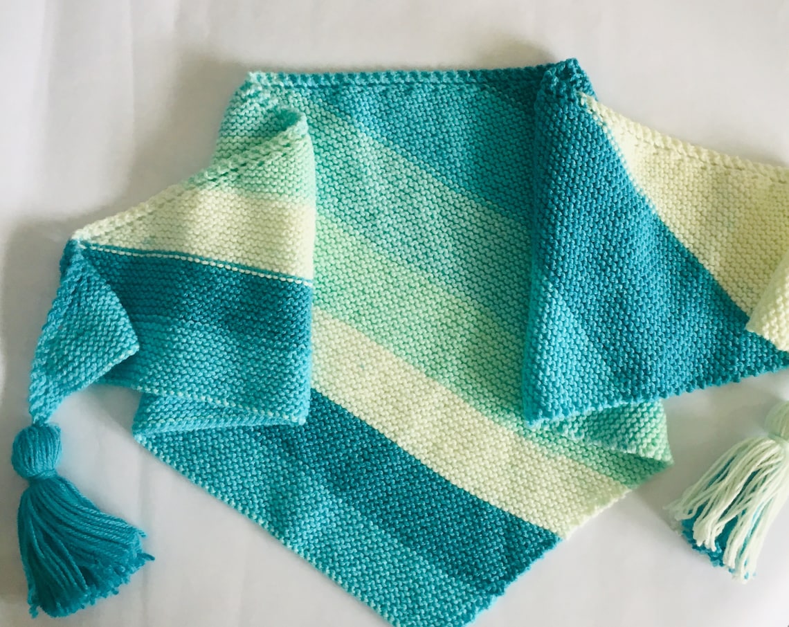 KNITTING PATTERN Caron Cakes Shawl Make This Gorgeous - Etsy