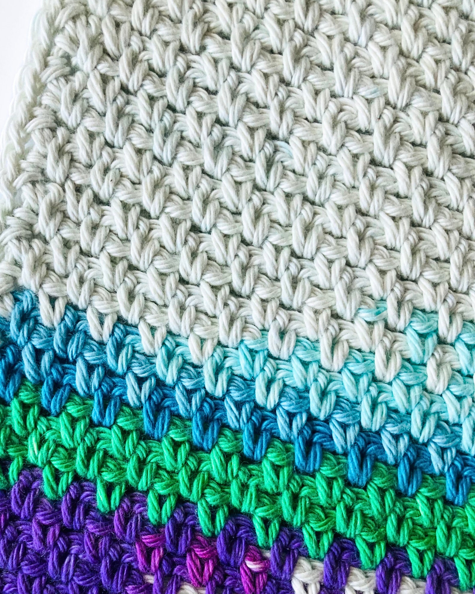 Linen Stitch Dishcloth Pattern & Stitch Tutorial With Video, Digital ...