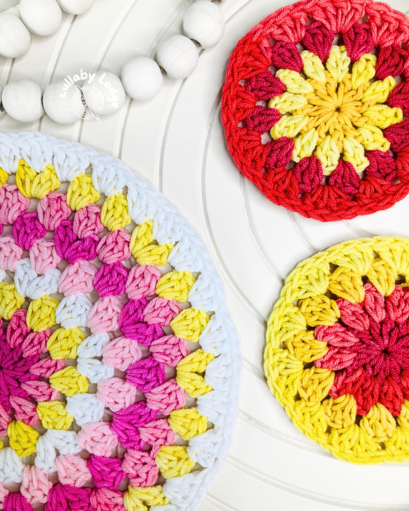 Granny Mandala Crochet Pattern PDF | Colourful & Easy DIY Crochet ...