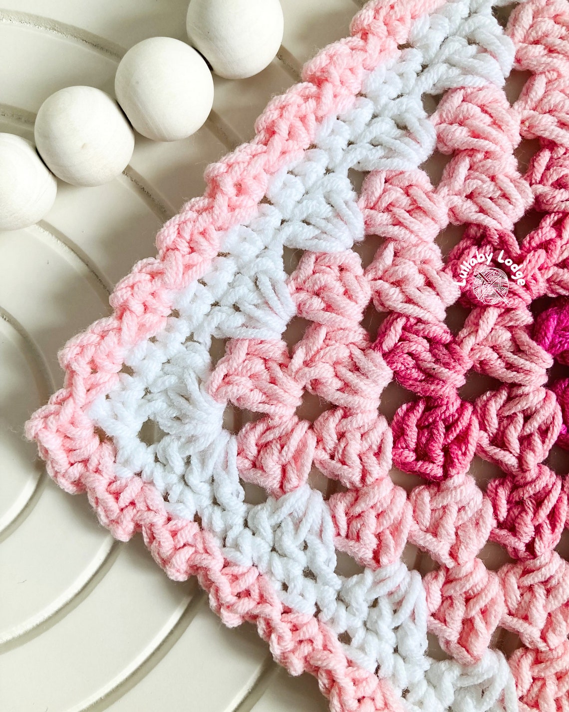 Spider Stitch Edging Crochet Pattern, Instant PDF Download, Decorative ...
