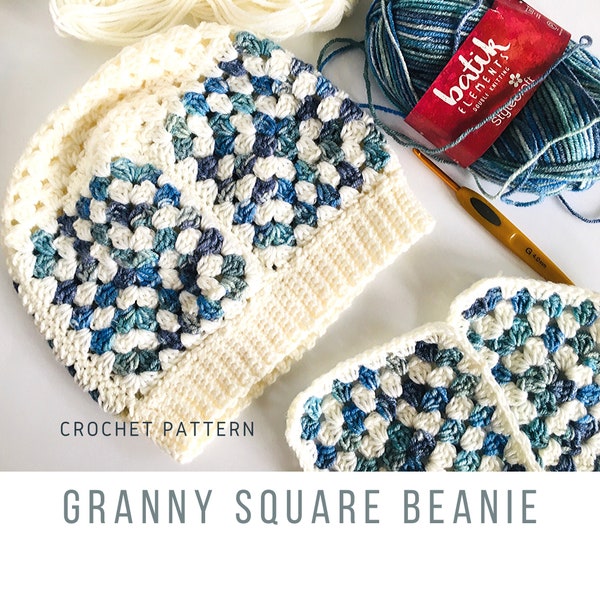 Granny Square Hat - Etsy