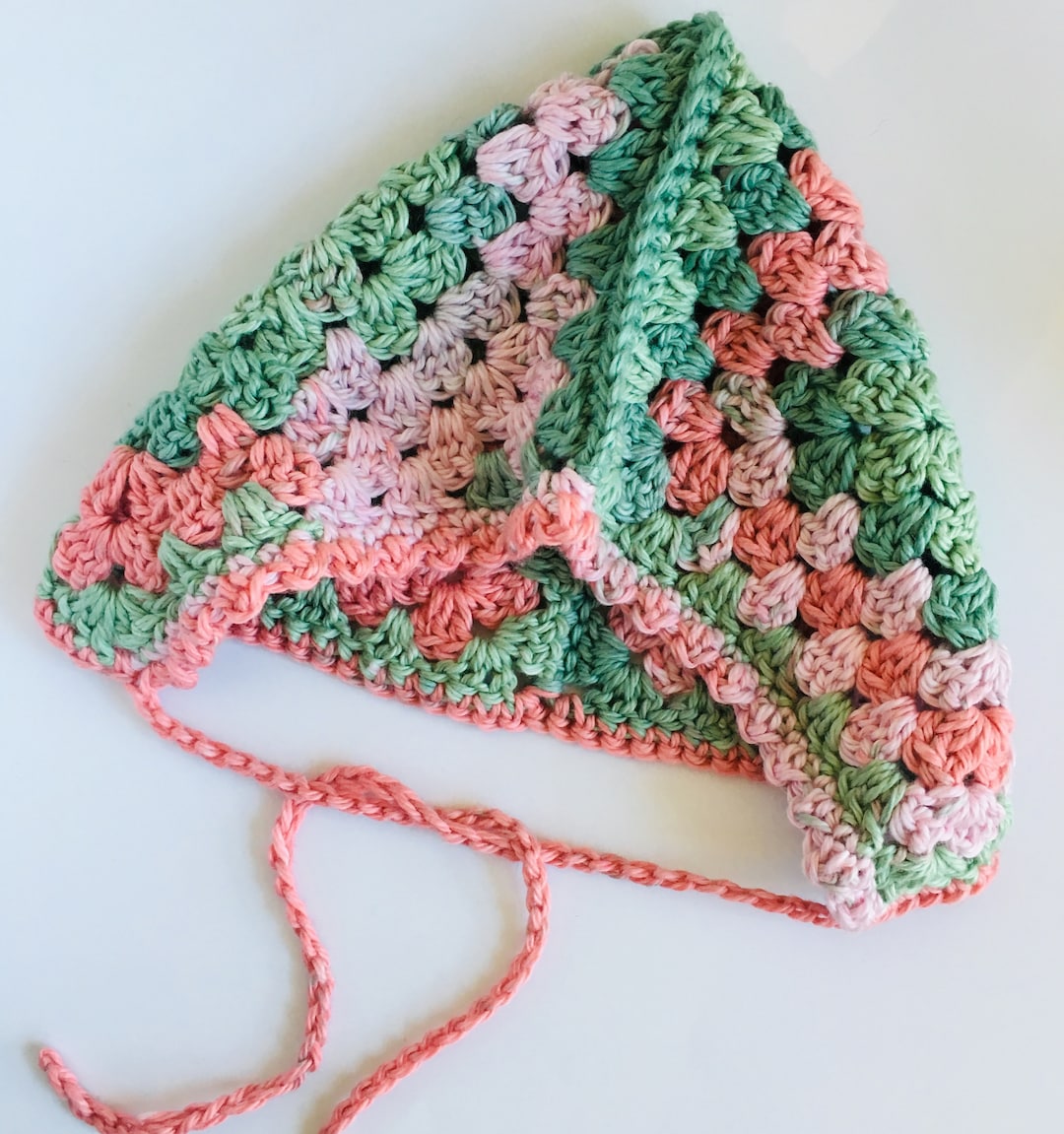 Granny Square Summer Bonnet, Make This Gorgeous Crochet Granny Square ...