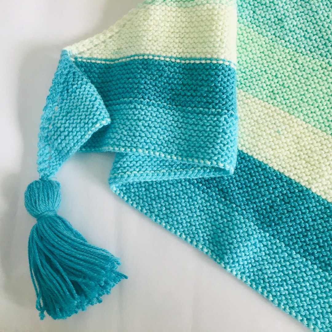 KNITTING PATTERN - Caron Cakes Shawl - Make This Gorgeous Knitted ...