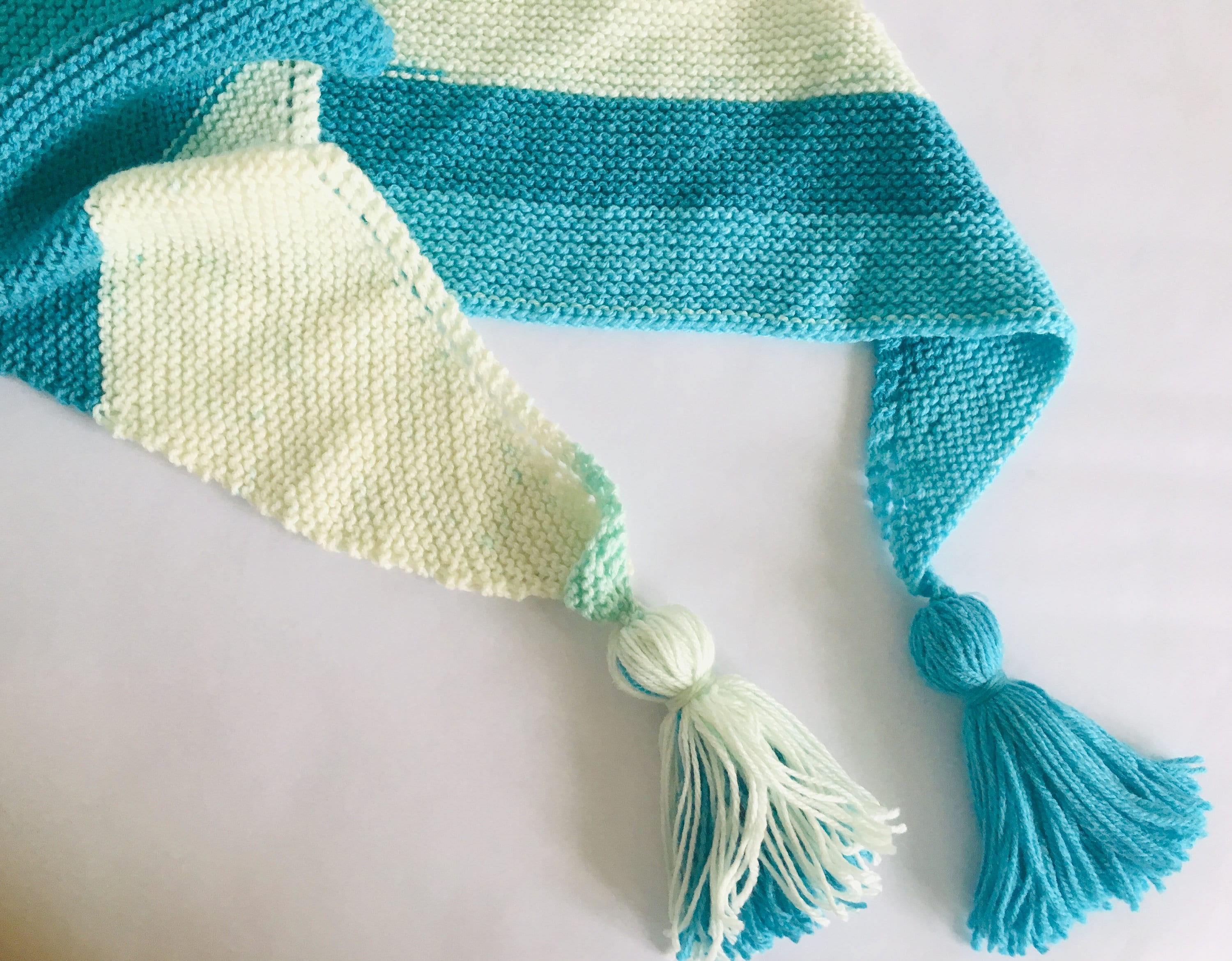 KNITTING PATTERN - Caron Cakes Shawl - Make This Gorgeous Knitted ...