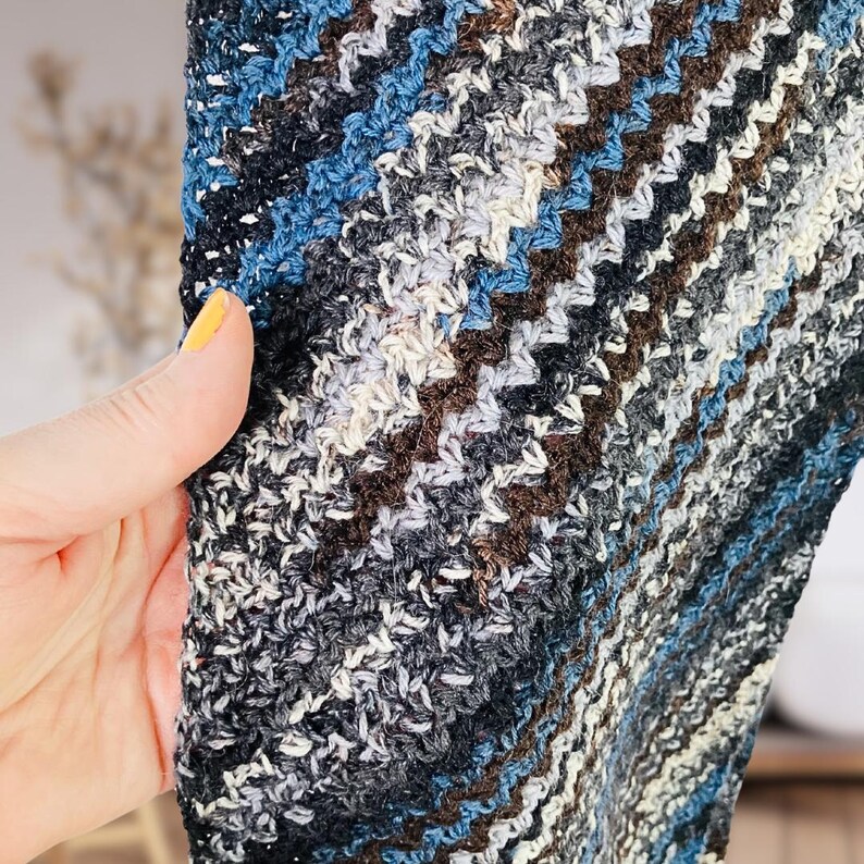 Ric Rac Crochet Scarf Pattern: Easy Zig Zag Design (PDF Pattern & Video ...