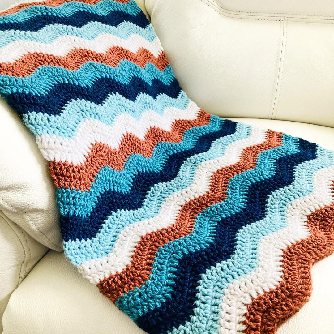 Learn about Crochet Ripple Stitches - How to Crochet a Ripple Afghan