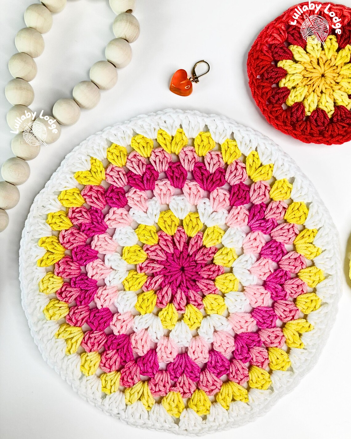 Granny Mandala Crochet Pattern PDF | Colourful & Easy DIY Crochet ...