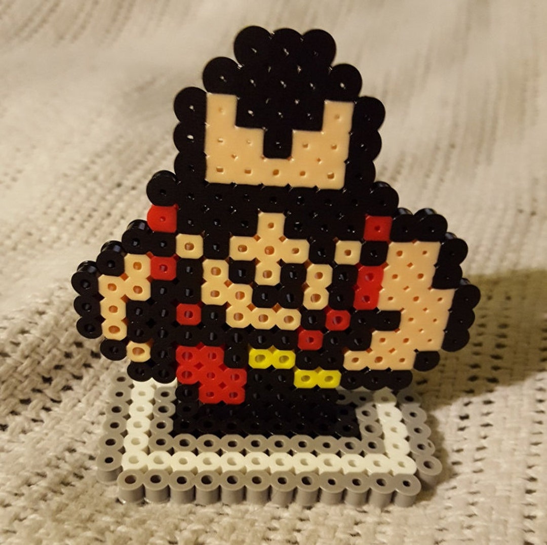 Earthbound Beginnings Standing Teddy Perler Sprite - Etsy