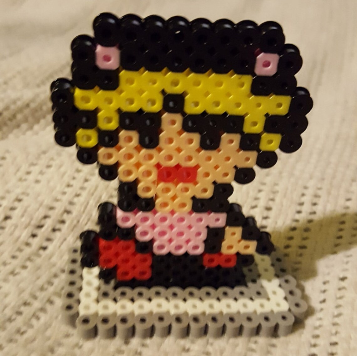 Earthbound Beginnings Standing Ana Perler Sprite | Etsy