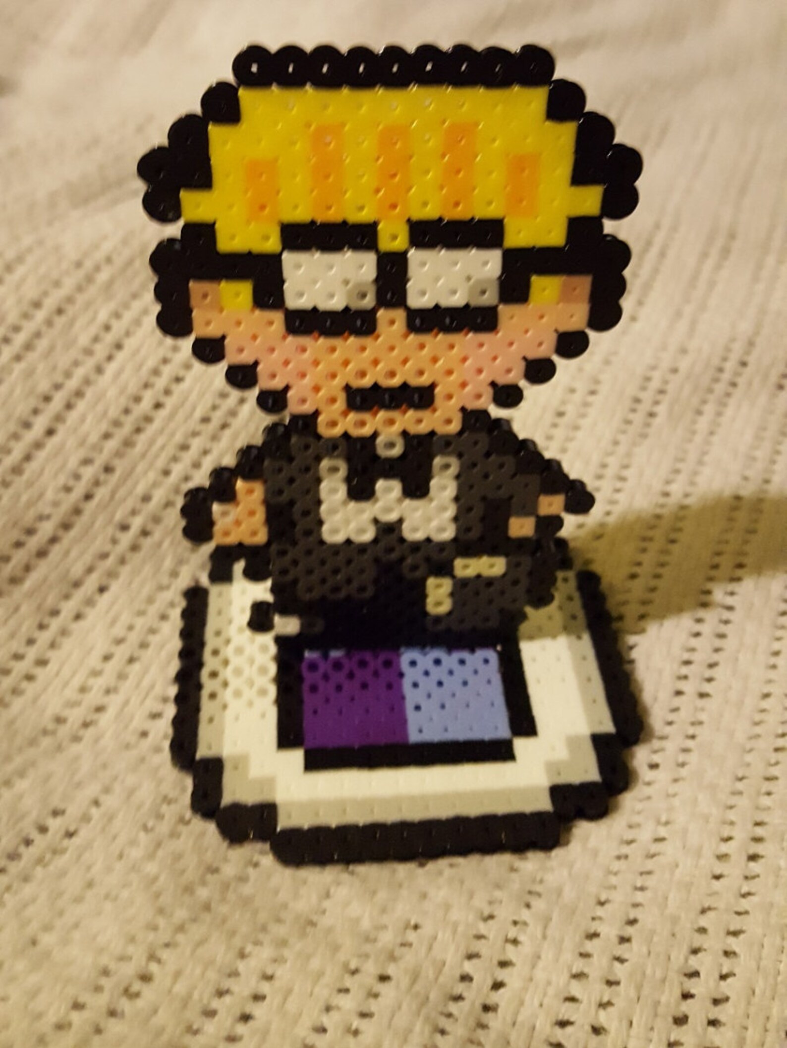 Standing Earthbound Jeff Perler Sprite - Etsy