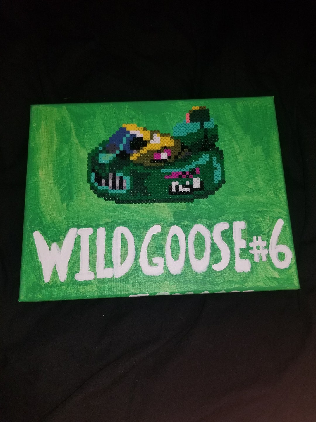 F-zero Wild Goose Canvased Perler - Etsy