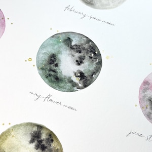 Full Moon Names Full Moon Name Chart Full Moon Month and Name Chart ...