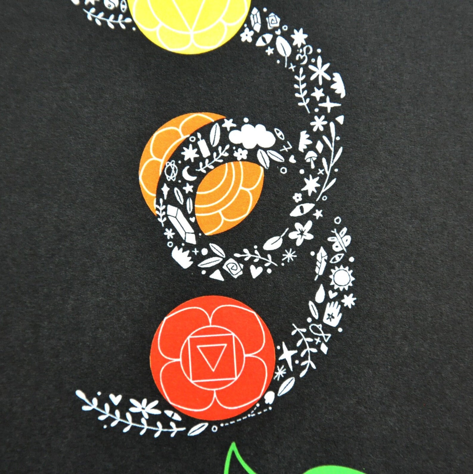 Kundalini Chakra Snake Print Chakra Print Yoga Print | Etsy