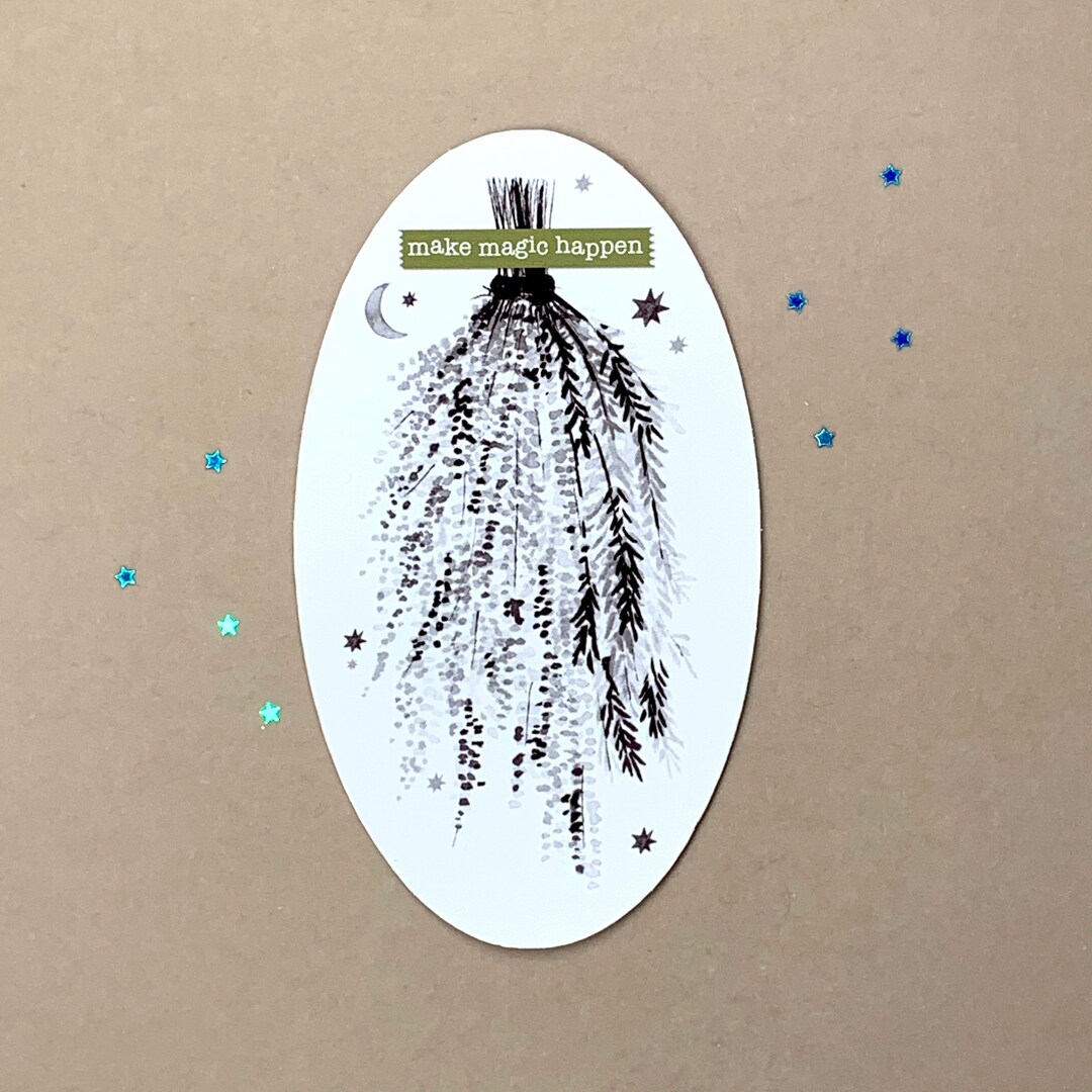 Magic Vinyl Sticker Magic Sticker Herb Sticker Magic Spell Sticker ...