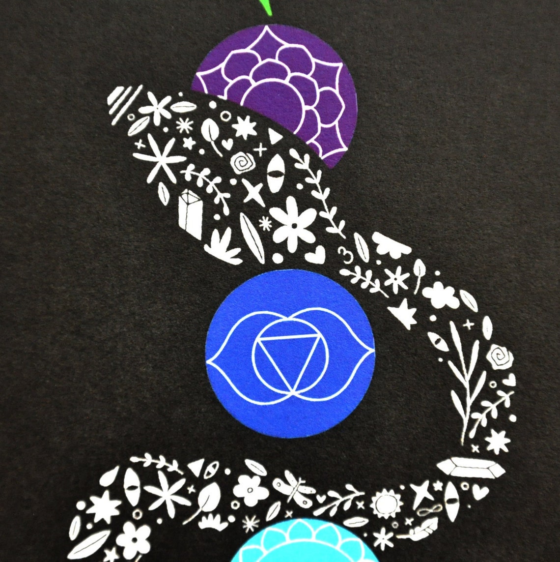 Kundalini Chakra Snake Print Chakra Print Yoga Print | Etsy