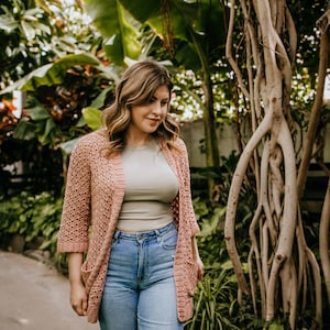 Summer Crochet Cardigan, Summer Splendor Crochet Cardigan Pattern, Easy ...