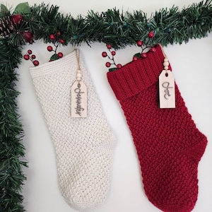 CROCHET PATTERN: Crochet Stocking Pattern | Crochet Christmas Stocking ...