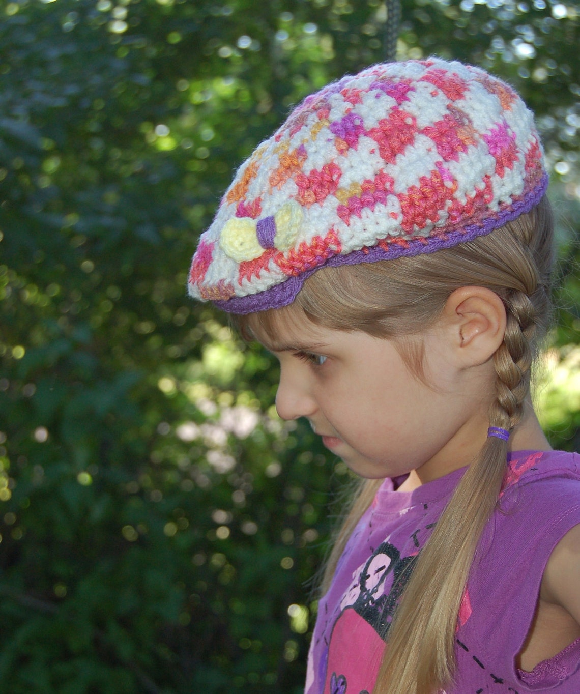 Crochet Pattern: Kids Flat Cap, Sizes 6m Thru 10 Yrs Permission to Sell ...
