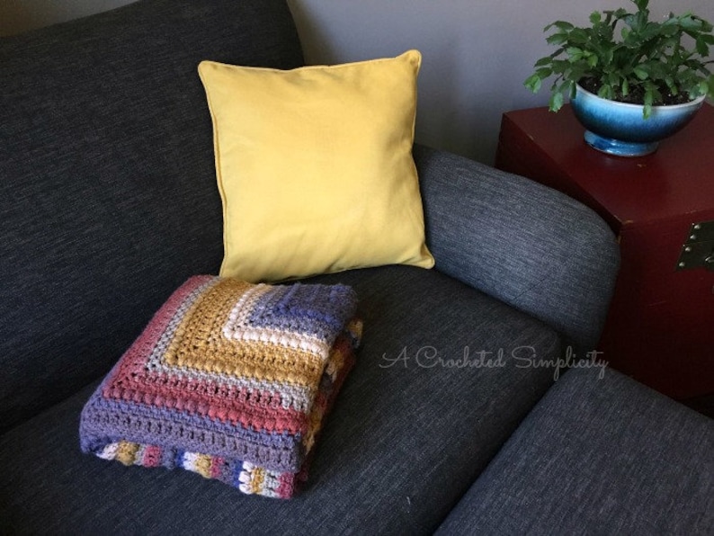 PDF Crochet Pattern: Centaur Mandala Afghan Blanket Pattern - Etsy