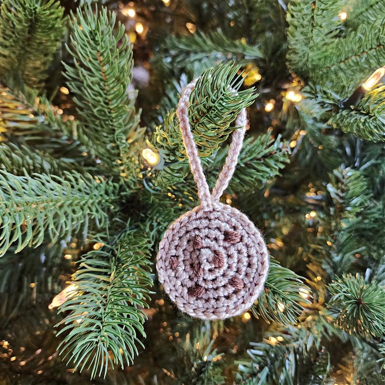 CROCHET PATTERN | Milk & Cookies for Santa Crochet Ornaments | Crochet ...