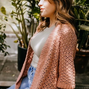 Summer Crochet Cardigan, Summer Splendor Crochet Cardigan Pattern, Easy ...