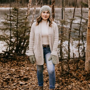 CROCHET CARDIGAN PATTERN | Oversized Cardigan | Fireside Crochet ...
