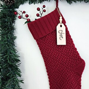 CROCHET PATTERN: Crochet Stocking Pattern | Crochet Christmas Stocking ...