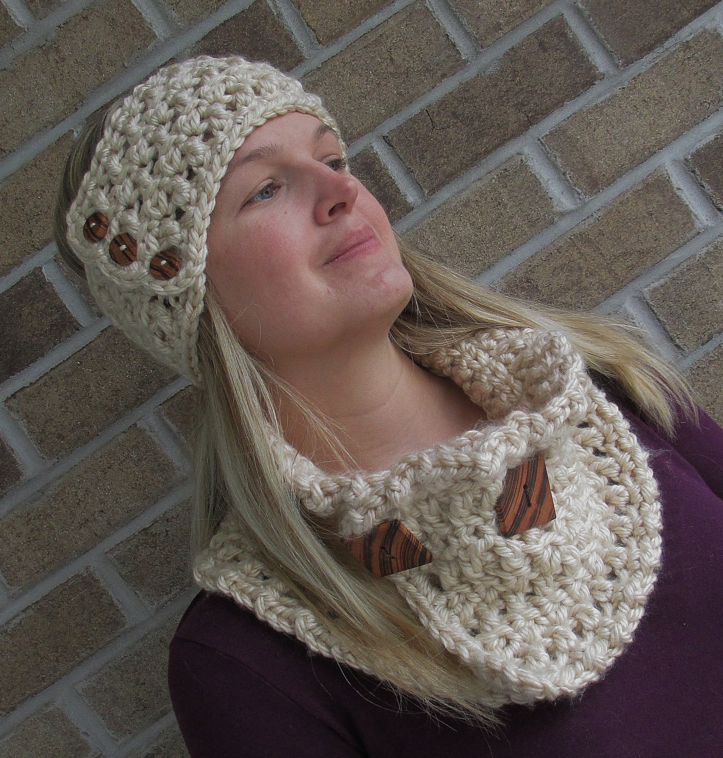 Crochet Pattern: knotted Threads Head Wrap - Etsy