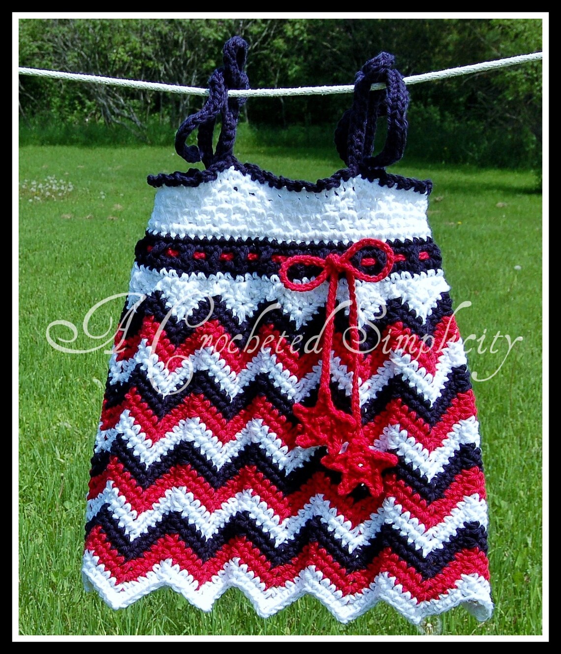 Crochet Pattern: chasing Chevrons Tank Top / Tunic - Etsy
