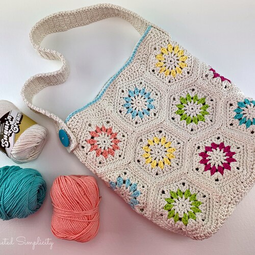 Summer Breeze Tote Bag Crochet Pattern PDF DIGITAL DOWNLOAD - Etsy