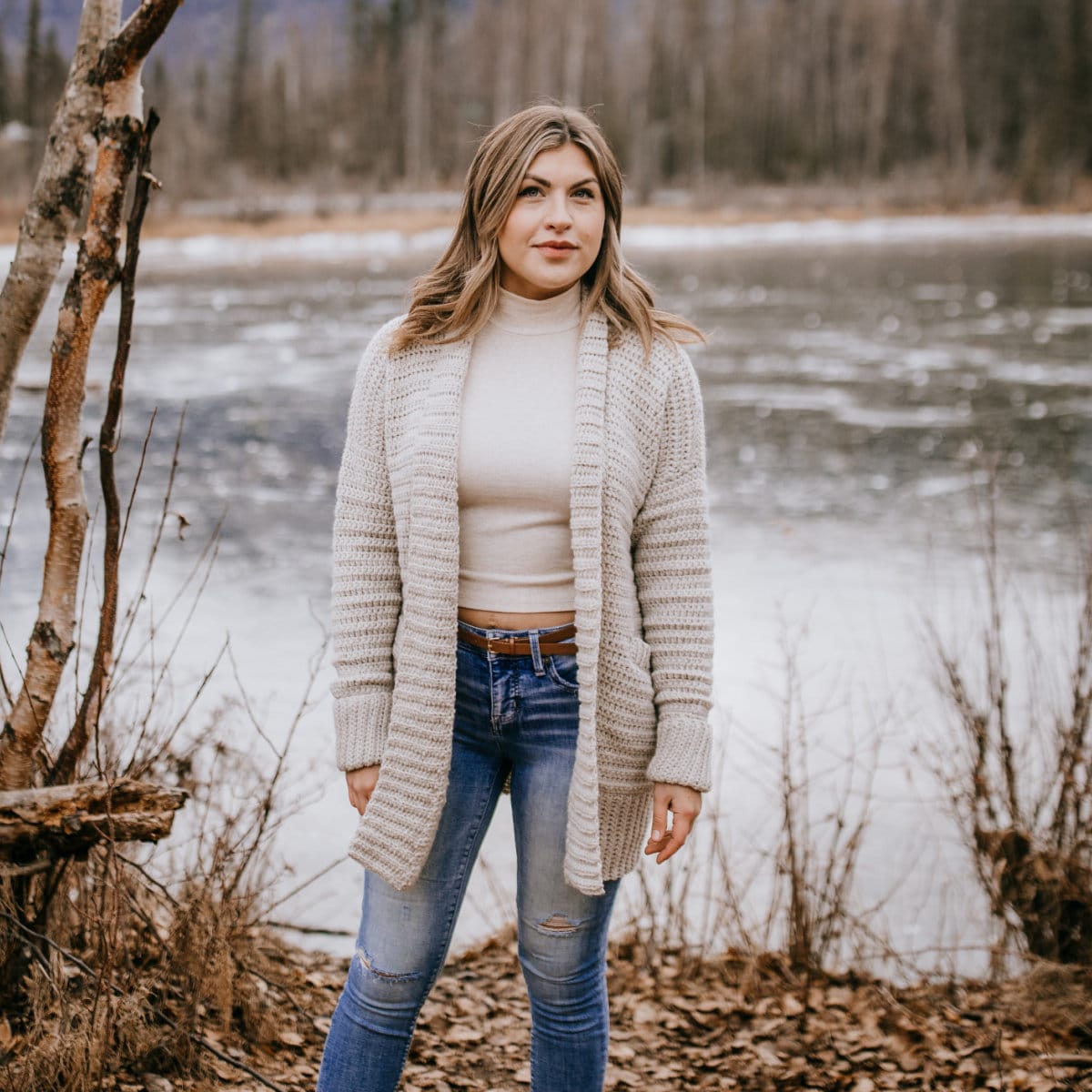 CROCHET CARDIGAN PATTERN | Oversized Cardigan | Fireside Crochet ...