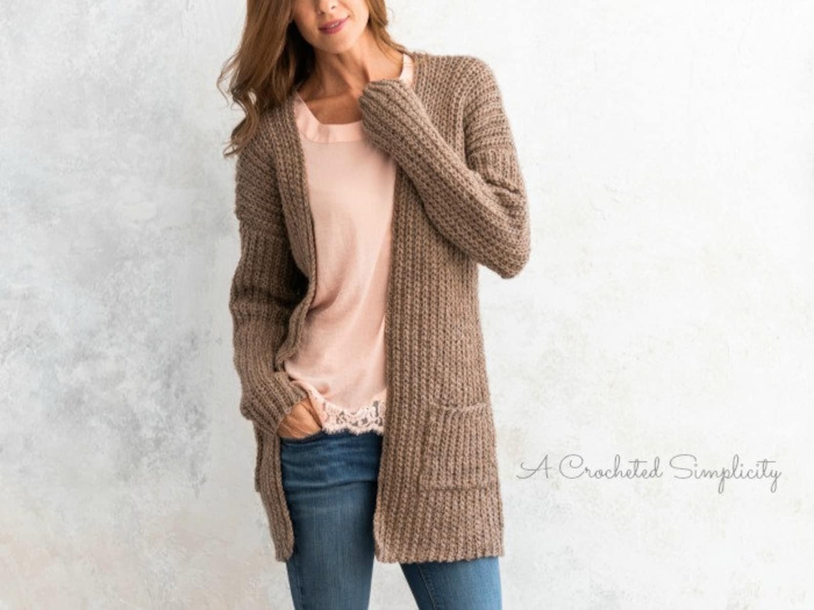The Everyday Cardigan PDF DIGITAL DOWNLOAD Crochet Pattern, Women's ...