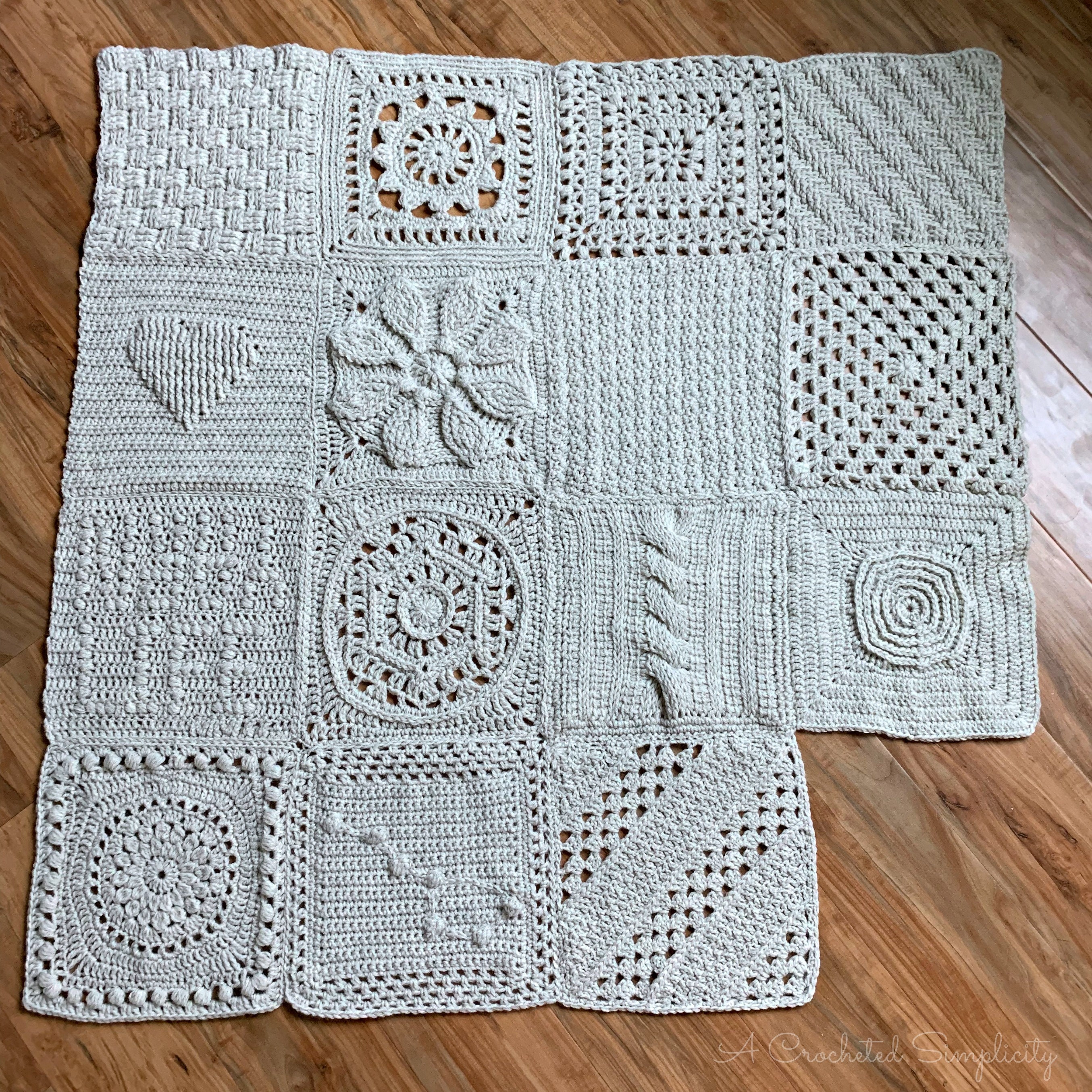 Crochet Pattern: Traveling Afghan Square #15 **permission to Sell ...