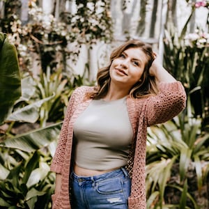 Summer Crochet Cardigan, Summer Splendor Crochet Cardigan Pattern, Easy ...