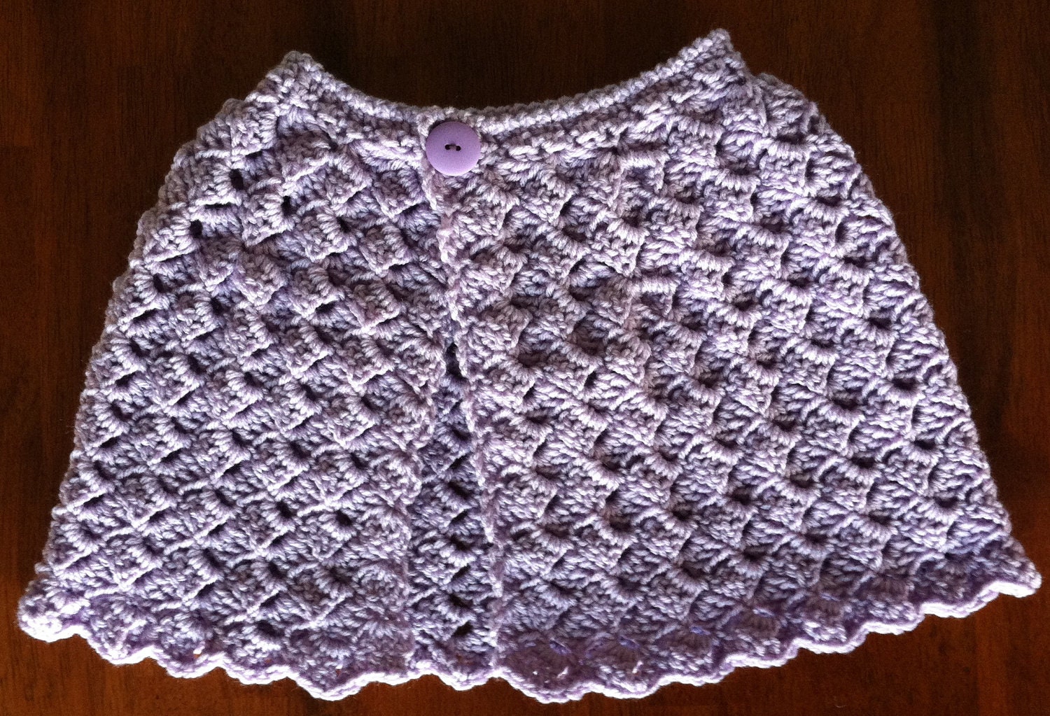 Crochet Pattern: Classic Charm Girls Shrug, W/ Permission to Sell ...