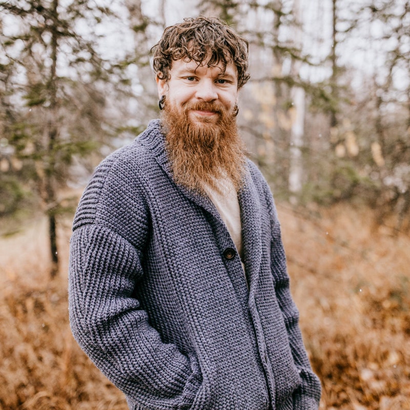 Mens Sweater Knit Collar - Etsy