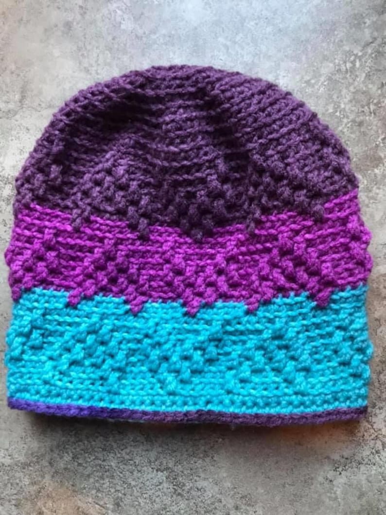 Crochet Pattern: Arrows Beanie & Slouch Sizes Toddler Adult - Etsy