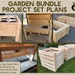 The Garden Bundle Plans Set - 5 Great Plans! - Etsy
