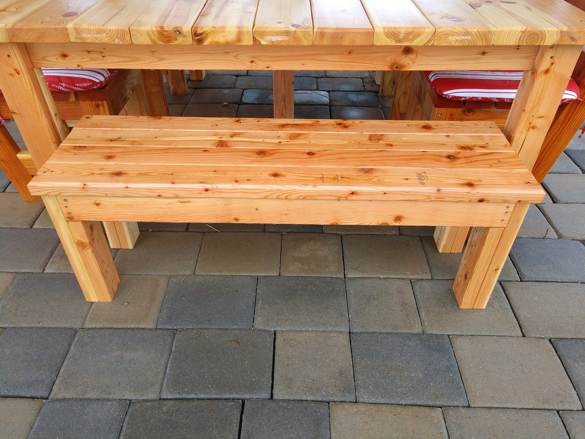 2x4 Bench Plans the Perfect Bench for Tables & More - Etsy