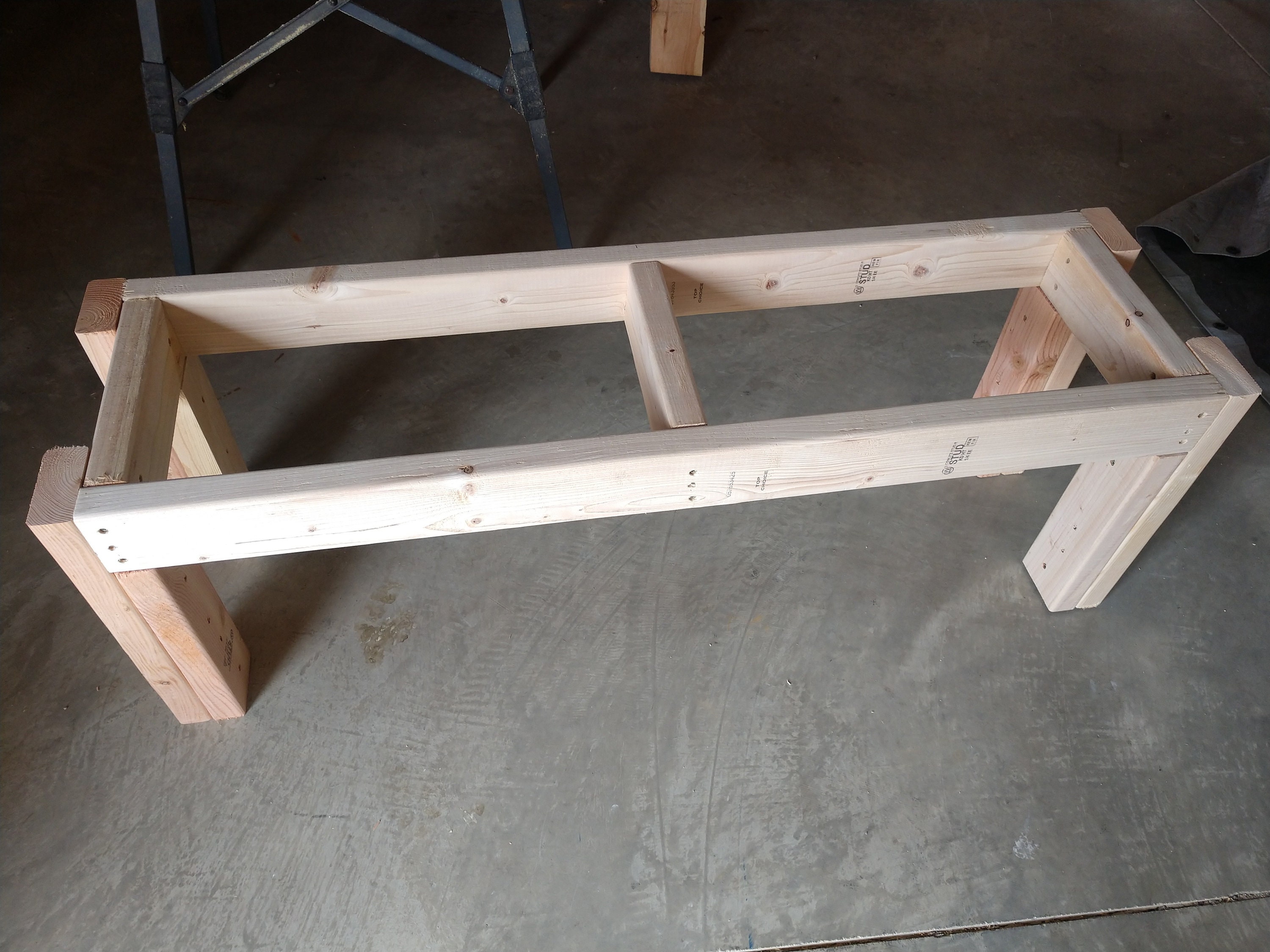 2x4 Bench Plans - the Perfect Bench for Tables & More! - Etsy